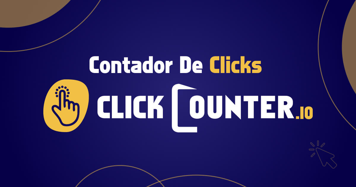Contador de clics en línea - ClickCounter.io